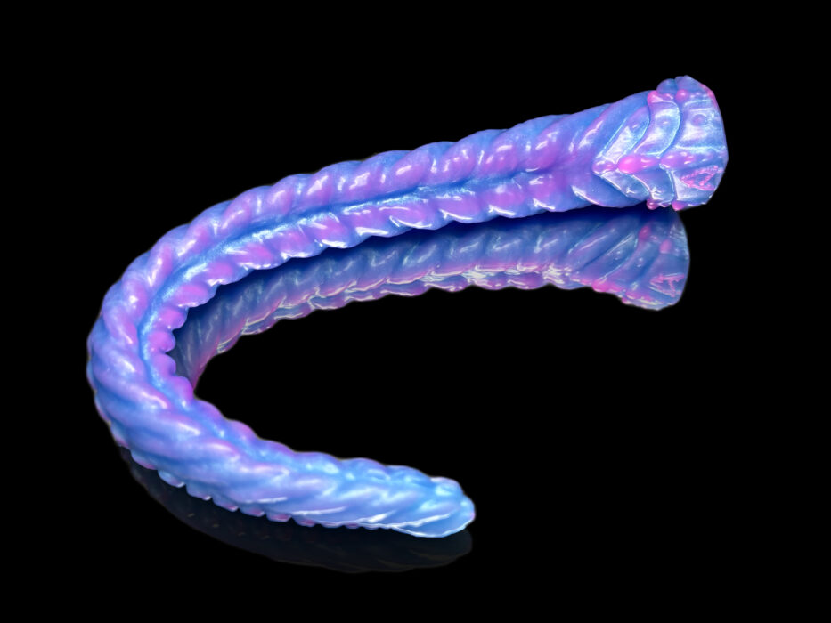 Deep fantasy silicone monster toy Leviathan